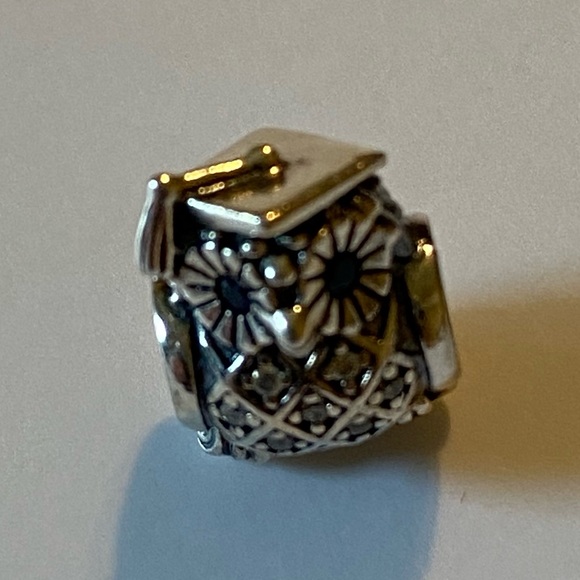 Pandora | Jewelry | Retired Pandora Wise Owl Graduation Charm | Poshmark
